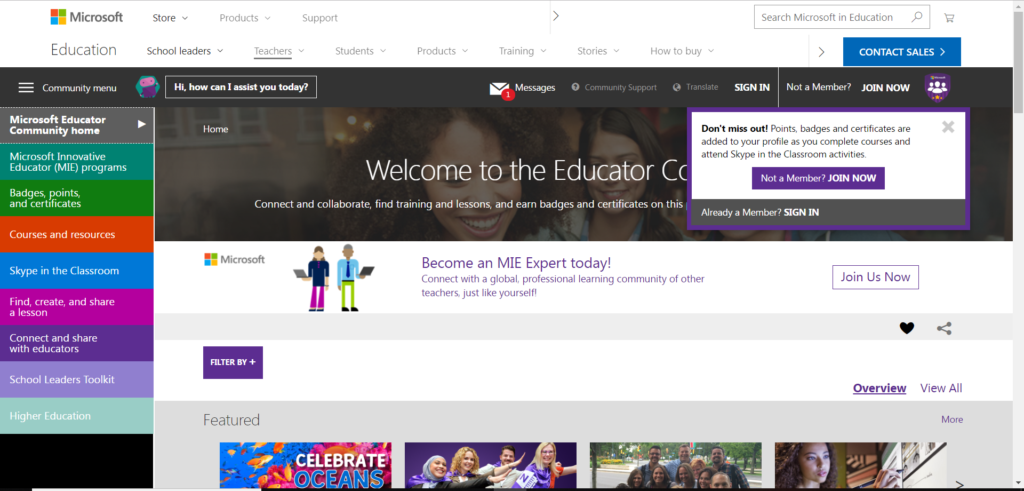 Microsoft Educator Community – Using Technology in Education Microsoft Educator Community – Using Technology in Education